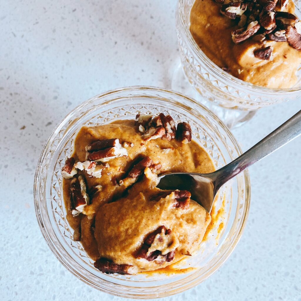 Pumpkin Pie Pudding (gluten-free, dairy-free) | Chef Jen